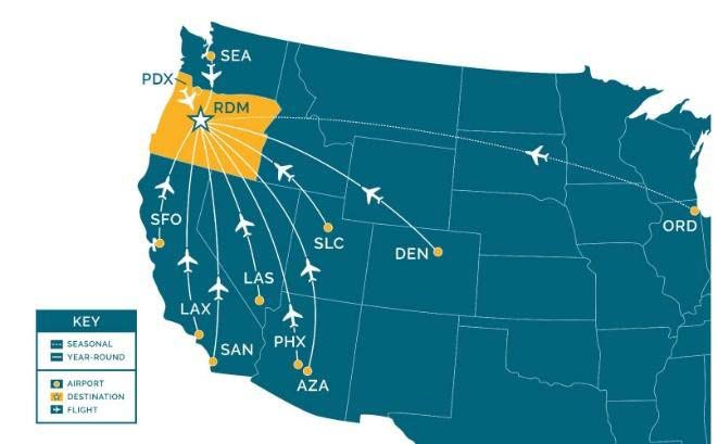 Visit Central Oregon Information Center – Redmond Airport